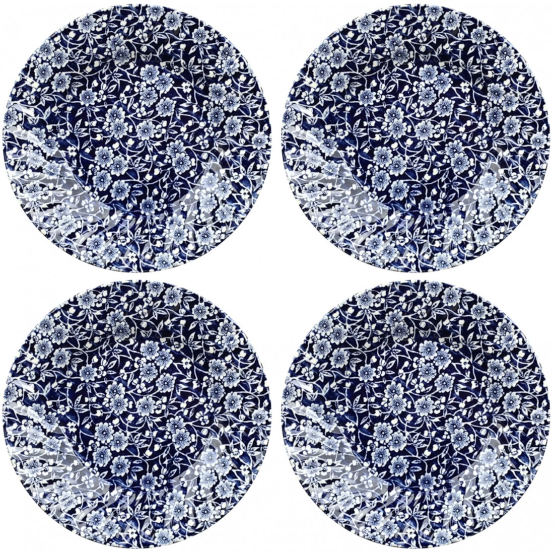Royal Wessex by Churchill Victorian Calico Plates 20cm (Set of 4)